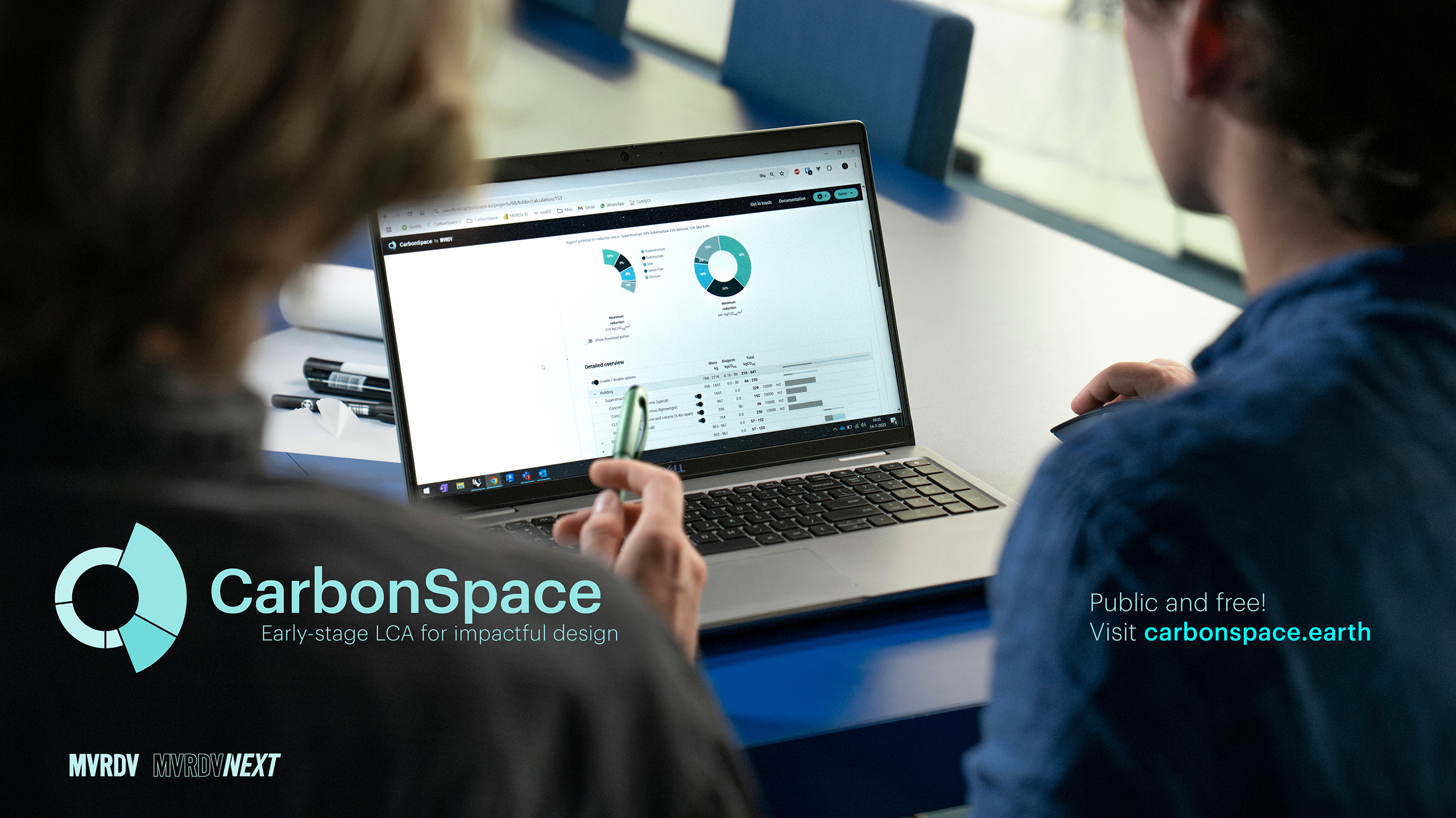 MVRDV - MVRDV releases CarbonSpace for free public use: a transparent ...