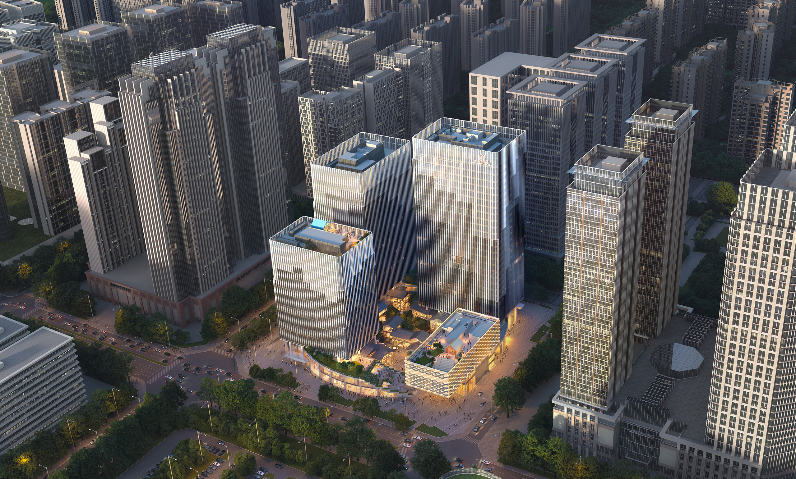 MVRDV - A village among towers: Construction begins on MVRDV’s mixed ...