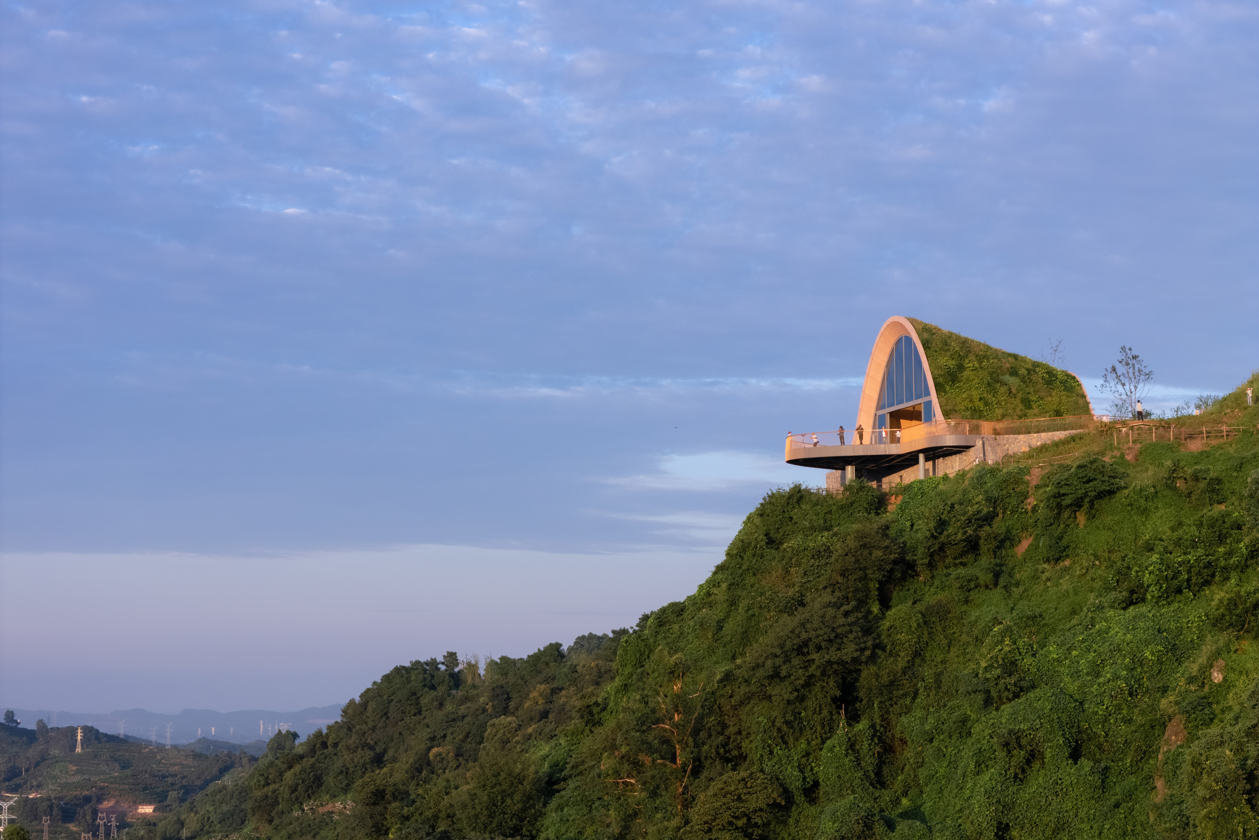 MVRDV - MVRDV completes Pujiang Platform, a timber pavilion and ...