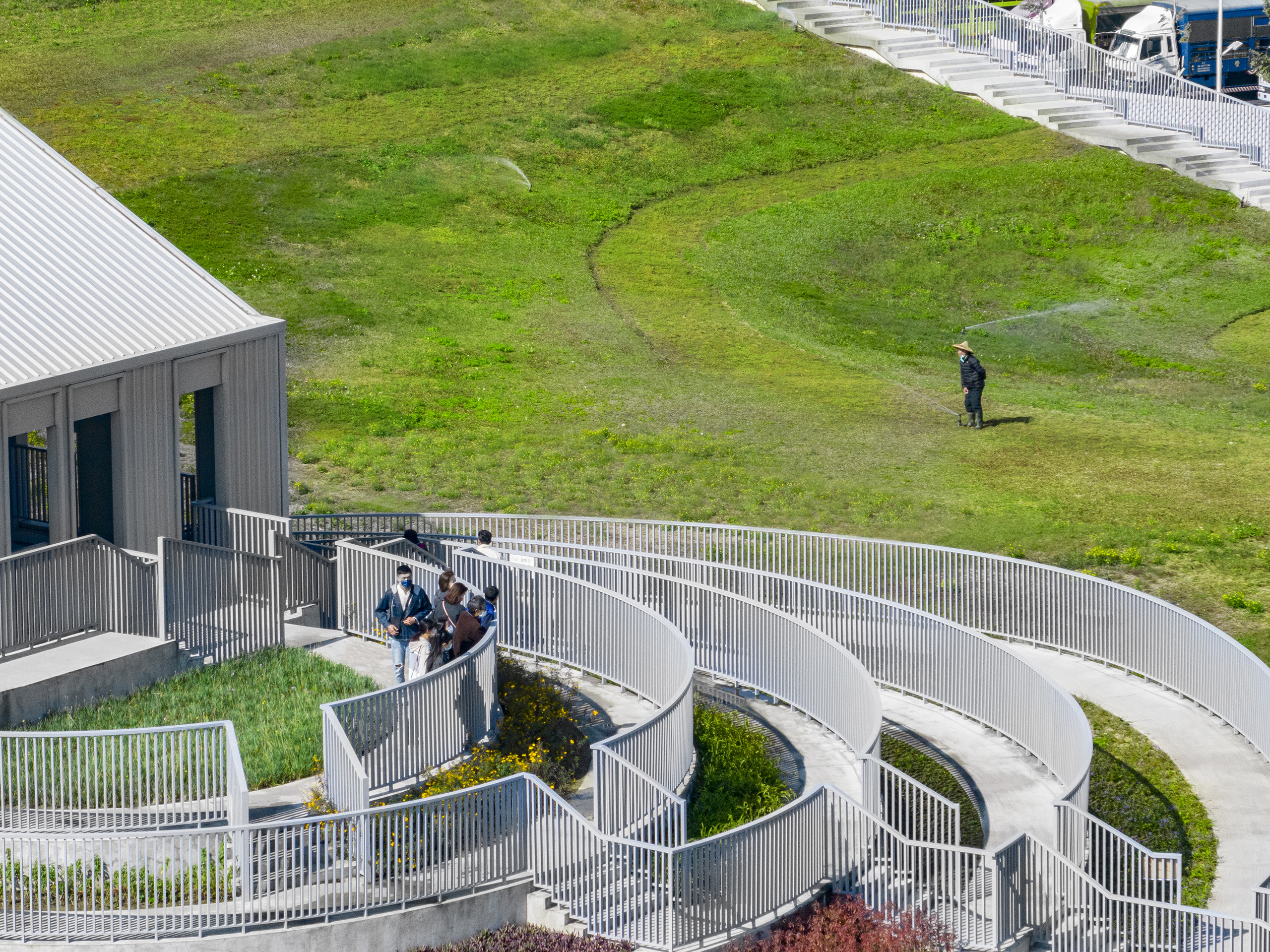 MVRDV - MVRDV completes wholesale market in Tainan with publicly ...