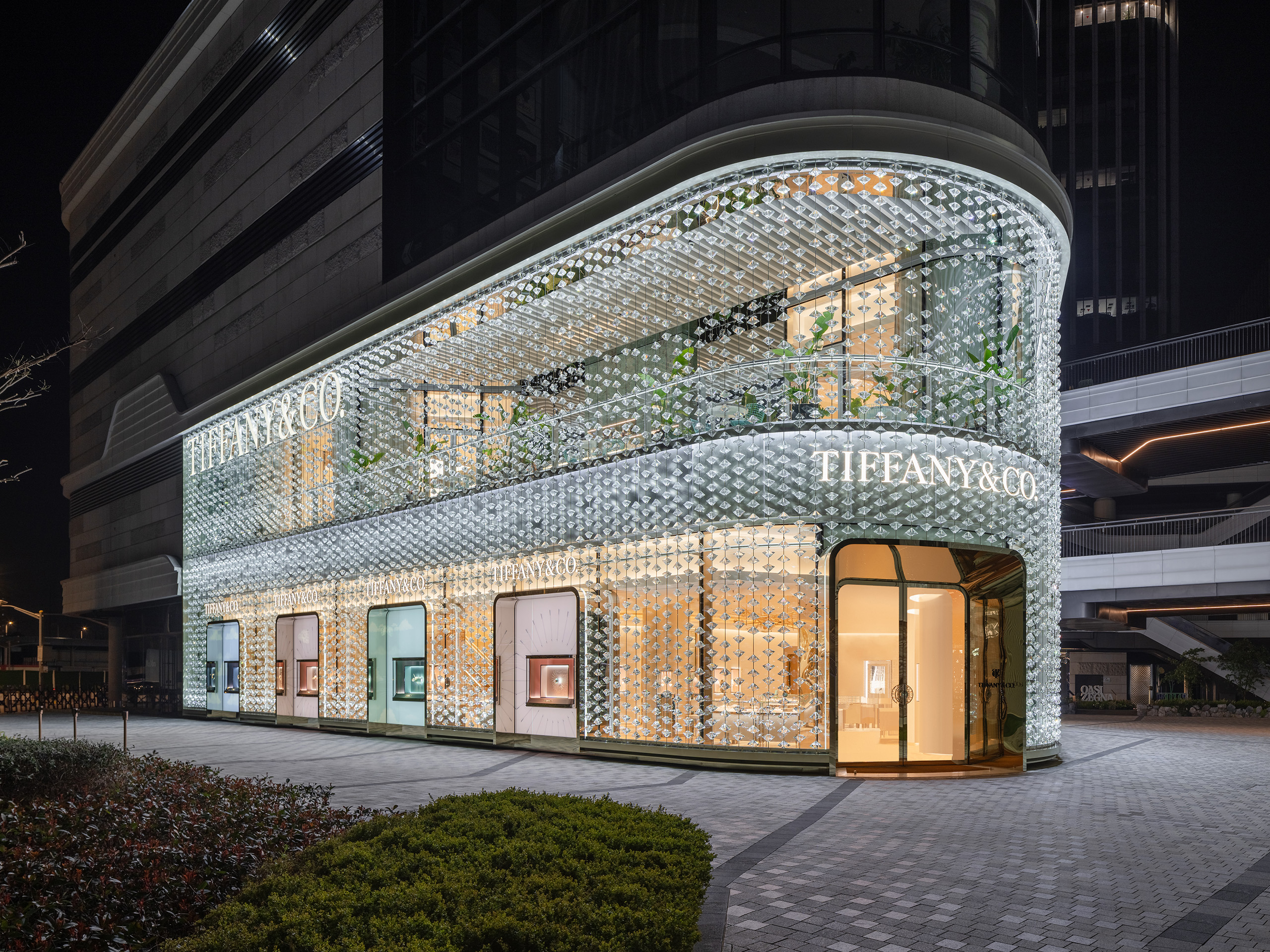 MVRDV - MVRDV designs diamond-encrusted façade for Tiffany & Co. store ...