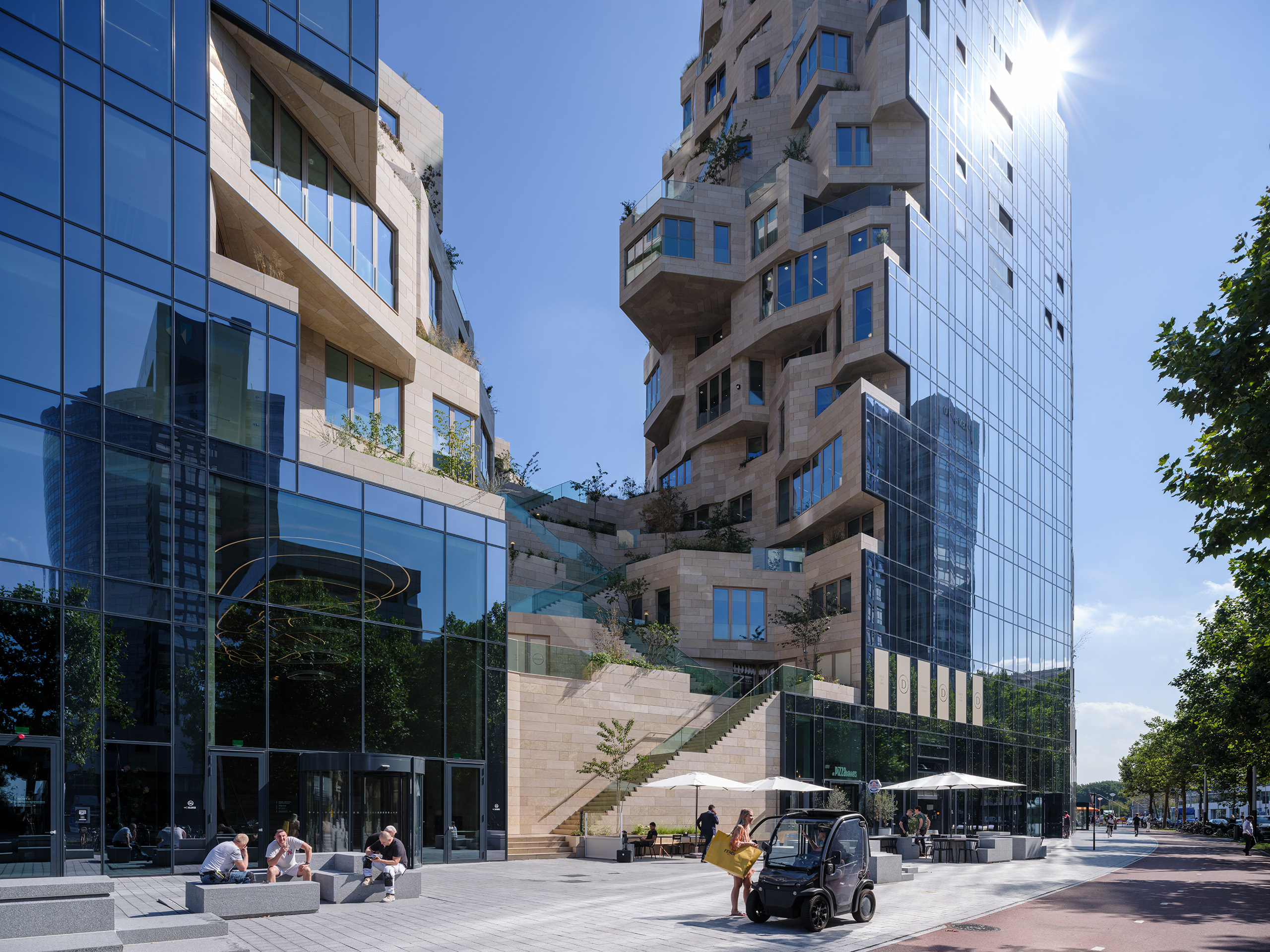 MVRDV's angular high-rise Valley opens in Amsterdam - Build in Digital