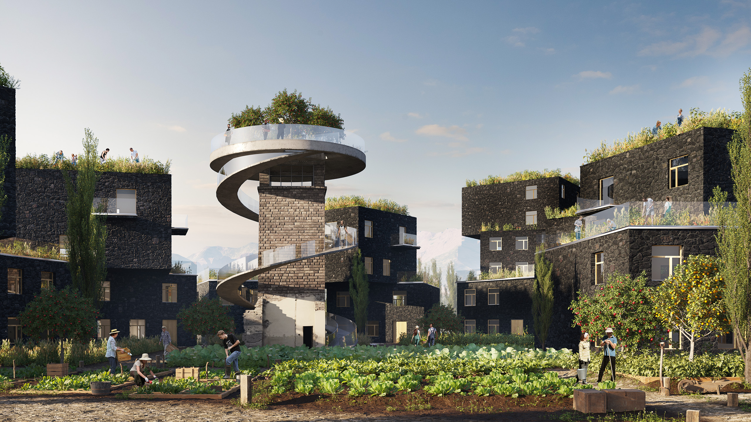 MVRDV - A base for sustainable agriculture and ecotourism: MVRDV ...