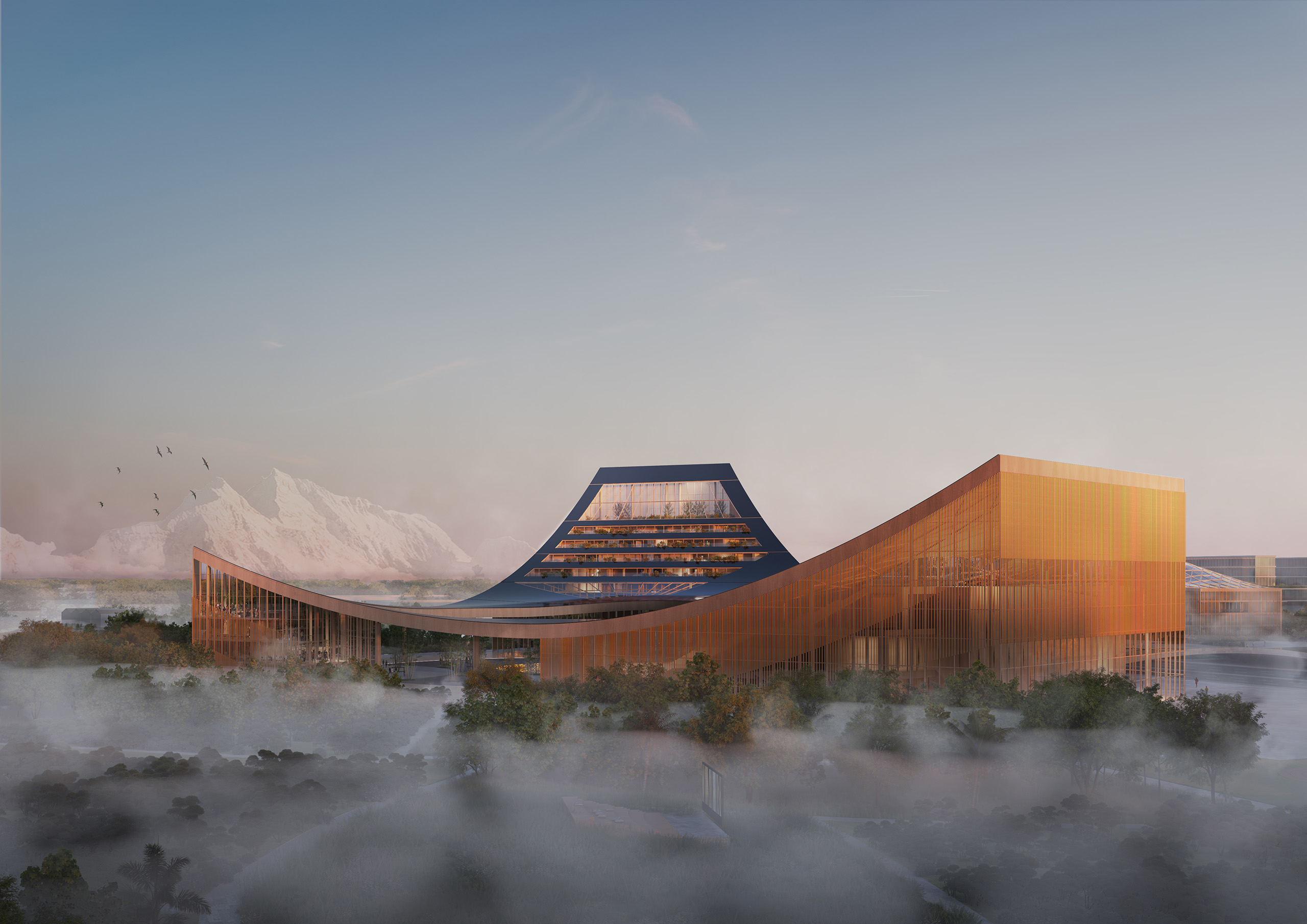 MVRDV - Where future meets nature: MVRDV’s design selected as finalist ...