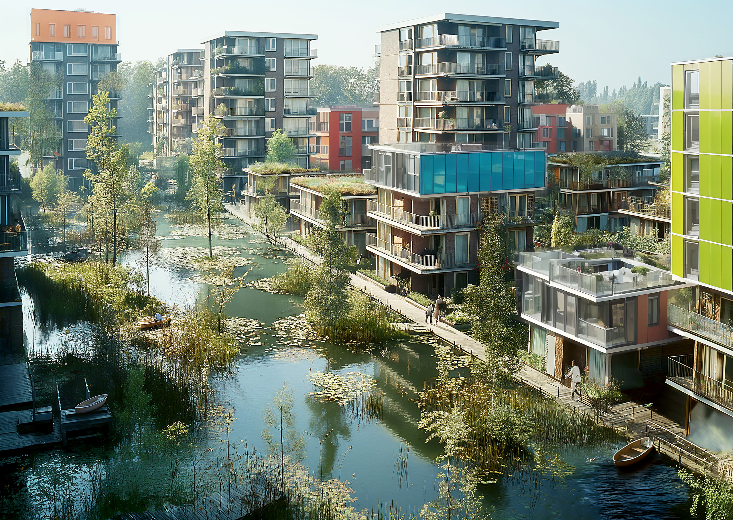 MVRDV - What happens if the Netherlands ends up underwater? With “WHAT ...