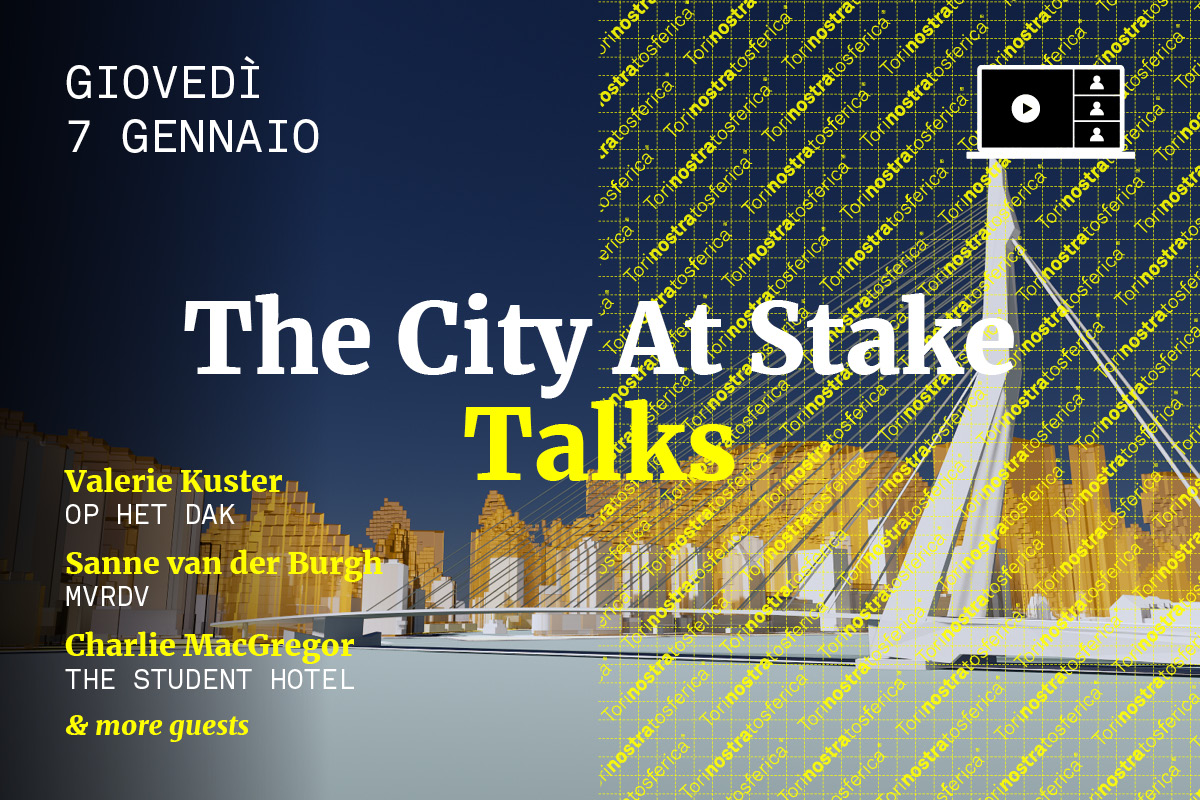 MVRDV - Sanne van der Burgh to speak during 'The City At Stake Talks'